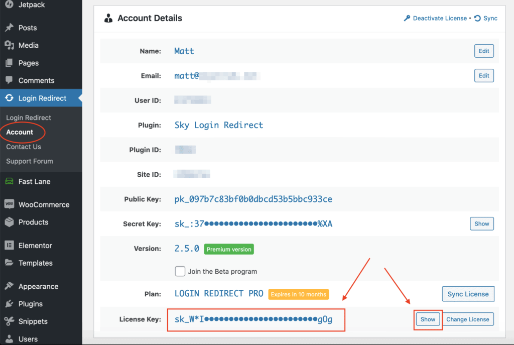 Where can I find my license key? | Utopique